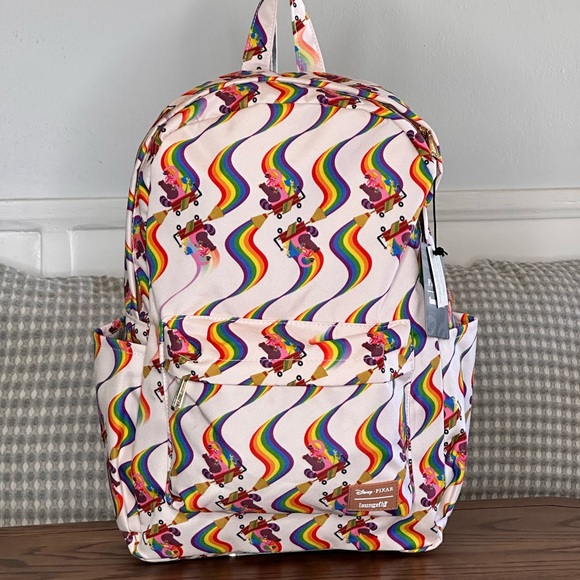 Loungefly | Bags | Loungefly Pixar Inside Out Joy And Bing Bong Nylon ...